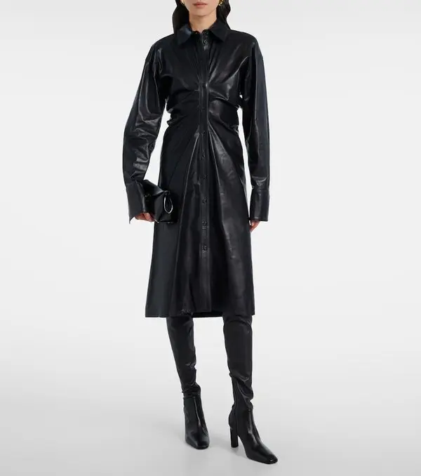 TOTEME Leather Over-the-knee Boots