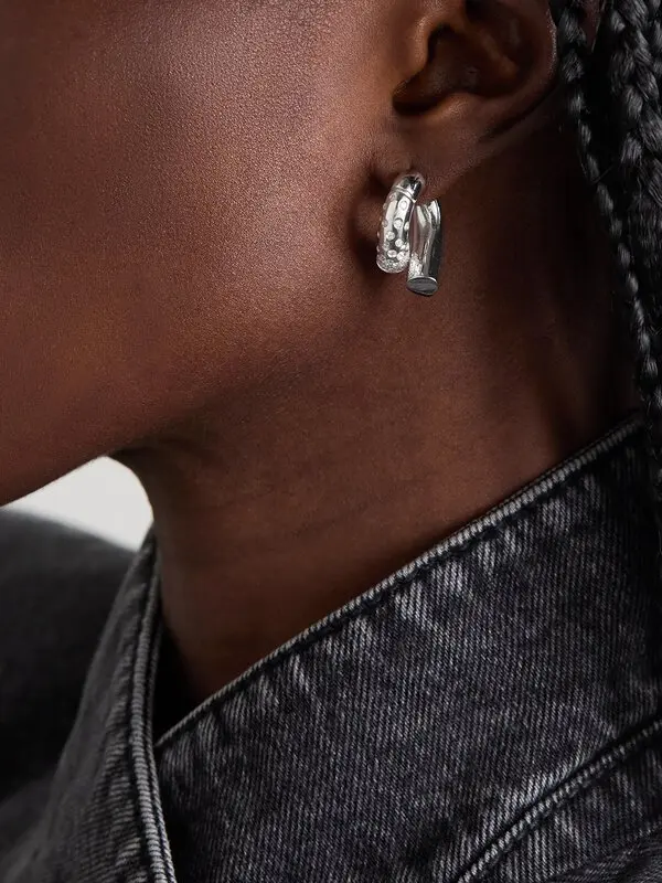 TABAYER Oera 18-karat White Gold Diamond Earrings