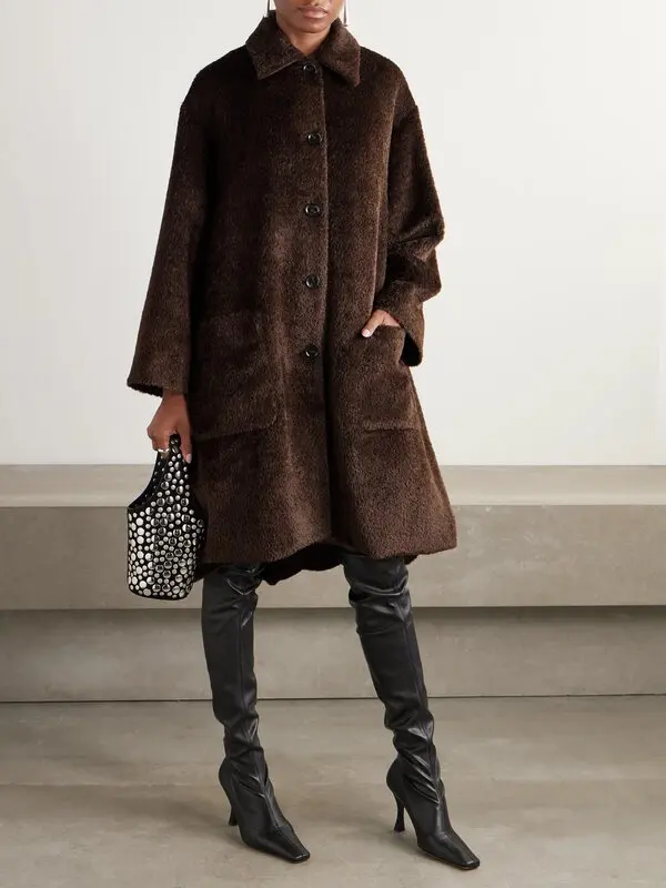 Proenza Schouler Verretta' Alpaca And Wool-blend Coat