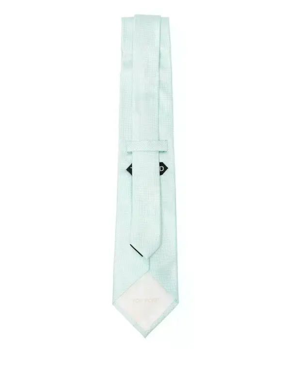 TOM FORD Silk Neck Tie - Green