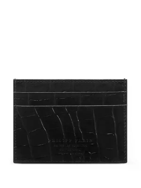 Philipp Plein Skull-embellishment Cardholder - Black