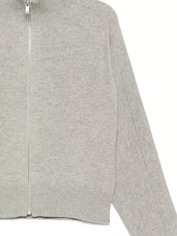 JIL SANDER High-neck Zip-front Cardigan
