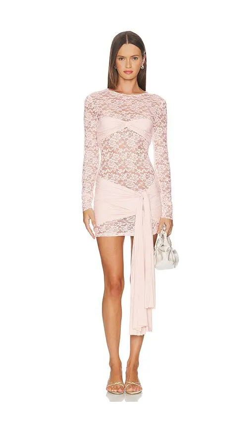 Lioness Midnight Mini Dress - Blush