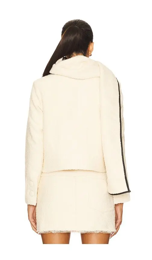 ZEMETA Creamer Tweed Jacket In . Also
