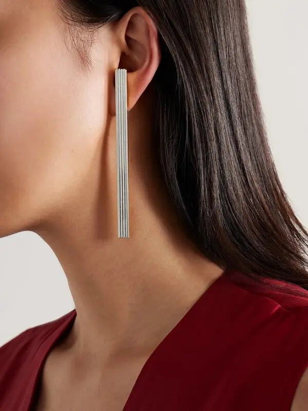 Khaite Empire -plated Brass Earrings