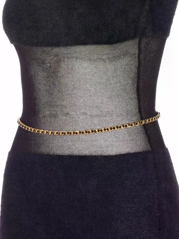 Elisabetta Franchi Sleeveless Midi Dress