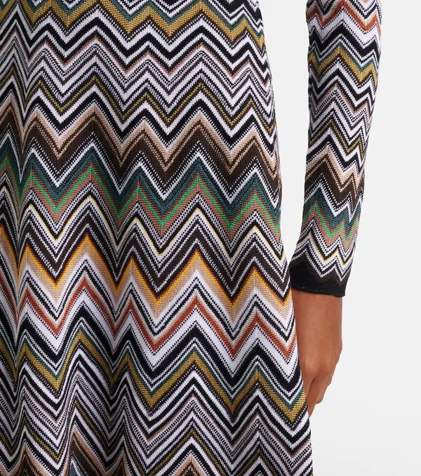 Missoni Zigzag Knit Mini Dress