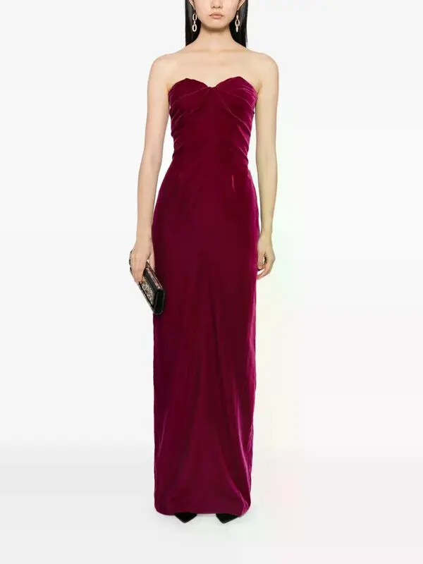 TOM FORD Draped Detail Dress