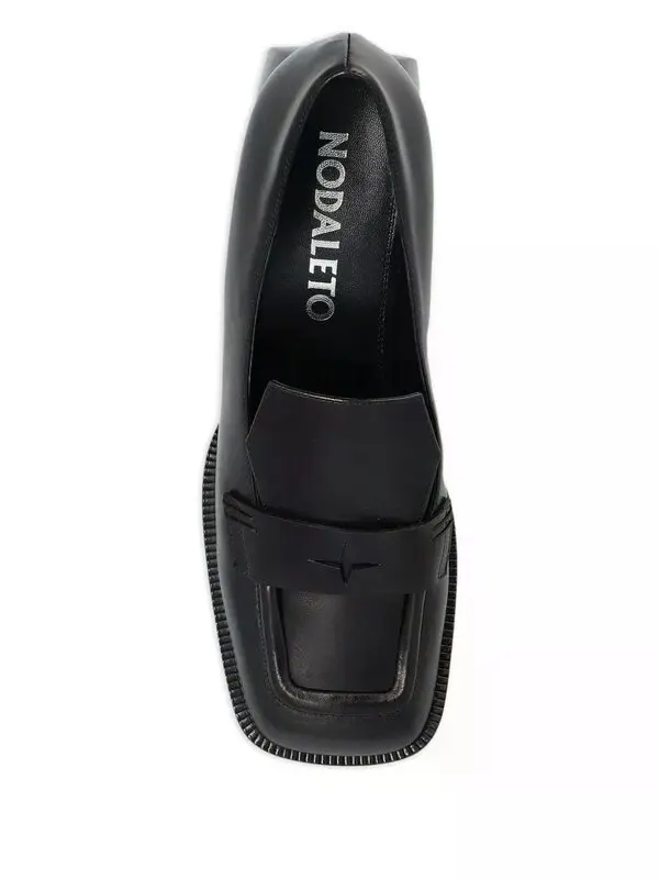 NODALETO 50mm Bulla Cara Loafers - Black