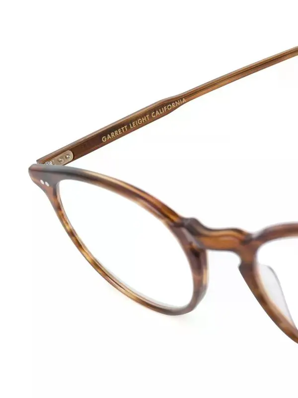 Garrett Leight Morningside Round-frame Optical Glasses