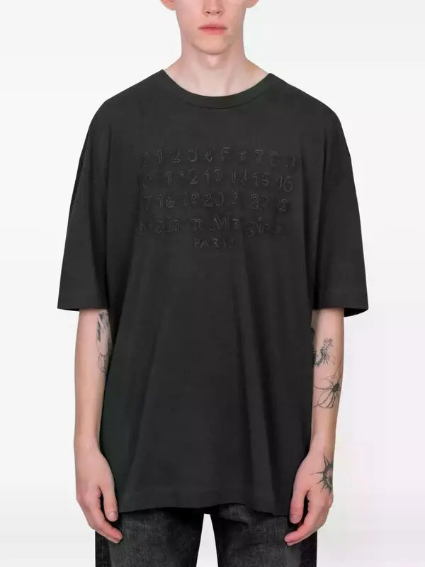 MAISON MARGIELA Logo-detail T-shirt