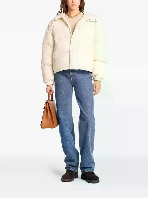 Sporty & Rich Logo-patch Puffer Jacket