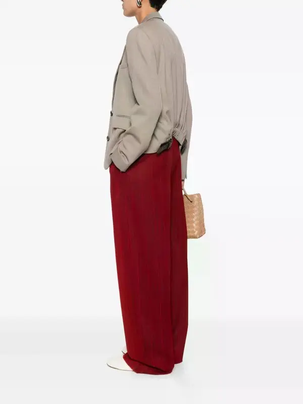 Loewe Single-breasted Wool Blazer
