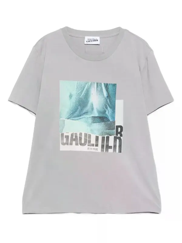 JEAN PAUL GAULTIER Graphic Print T-shirt - Grey