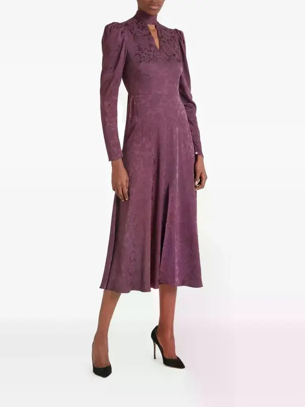 TEMPERLEY LONDON Floral-pattern Midi Dress