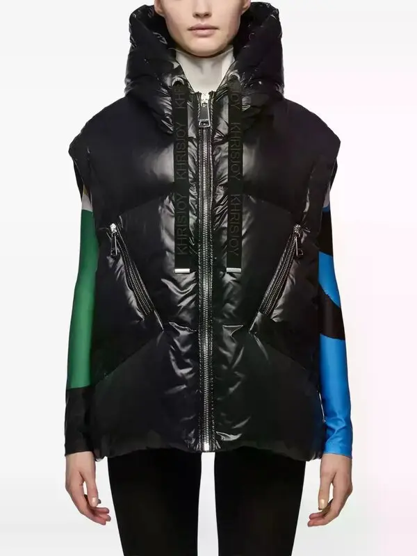 Khrisjoy Iconic Milano Puffer Gilet - Black