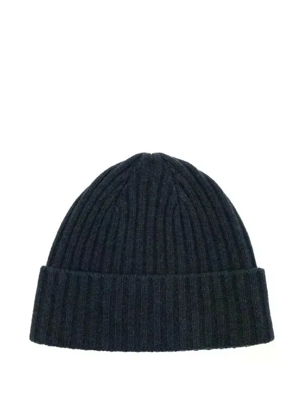 N.peal Cashmere Ribbed Beanie