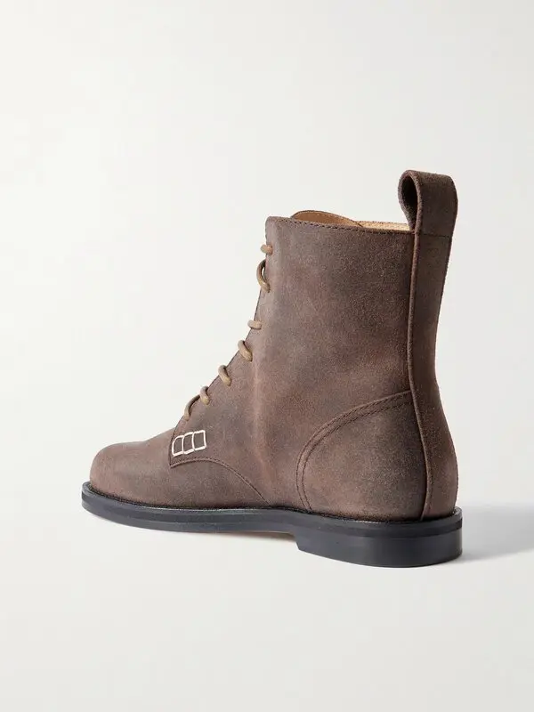 JW Anderson Suede Combat Boots