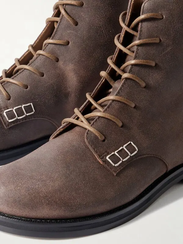 JW Anderson Suede Combat Boots