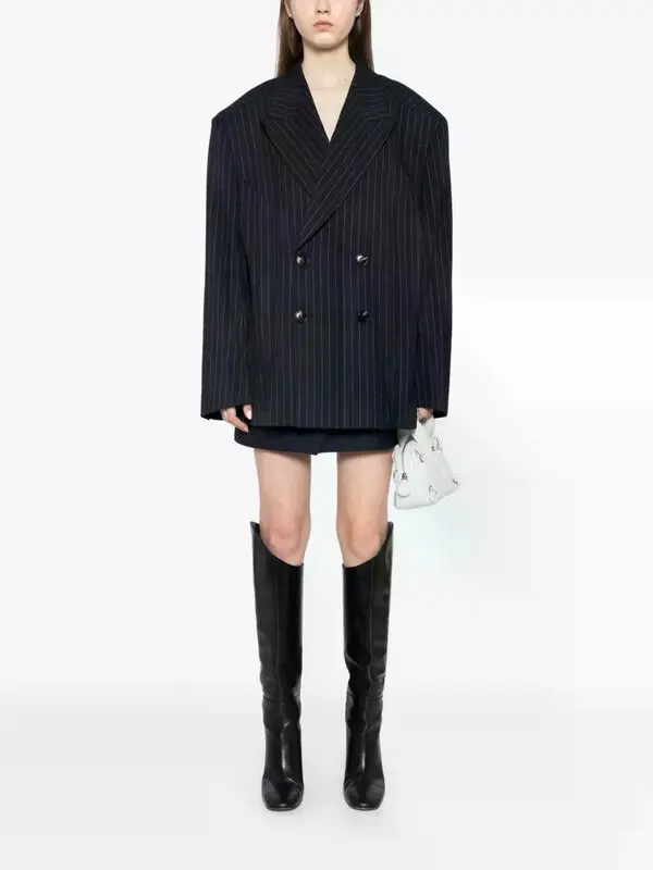 ENTIRE STUDIOS Double-breasted Pinstripe Blazer
