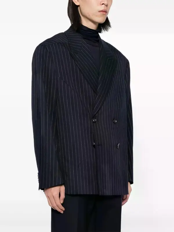 ENTIRE STUDIOS Double-breasted Pinstripe Blazer