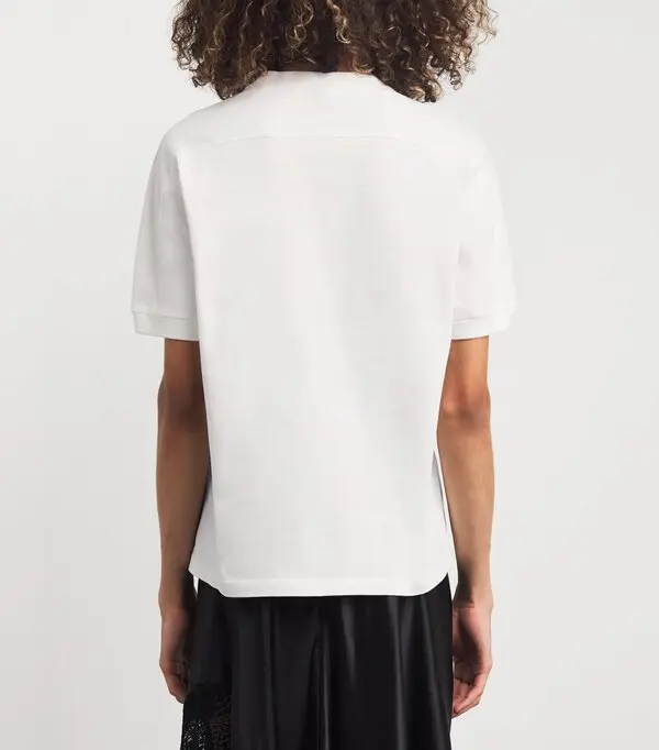 ANINE BING Cotton Monogram T-shirt