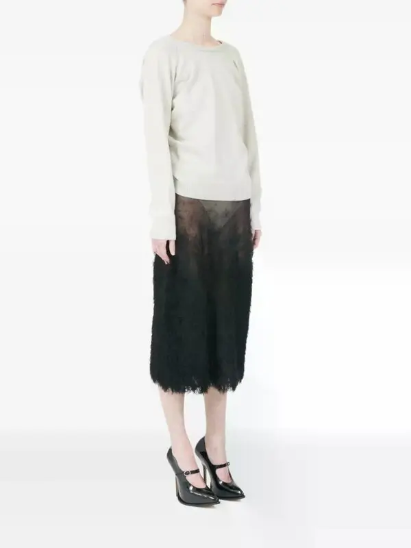 MAISON MARGIELA V-back Wool Sweater