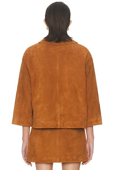 Marc Jacobs Suede Doll Jacket