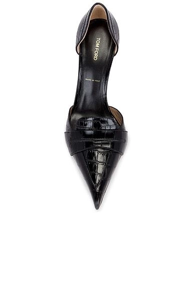 TOM FORD Eva 85 D'orsay Pump - Black