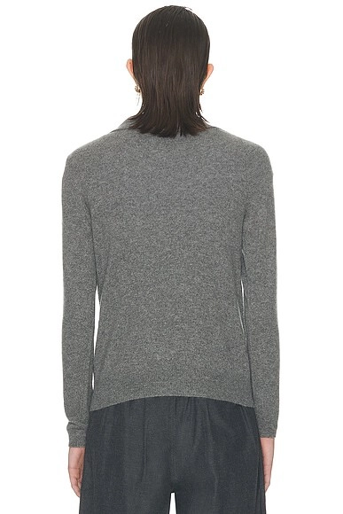 Enza Costa Knit Cashmere Polo Sweater