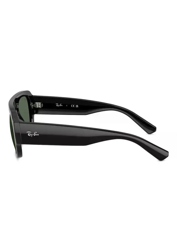 Ray-ban Shield Frame Tinted Sunglasses - Black