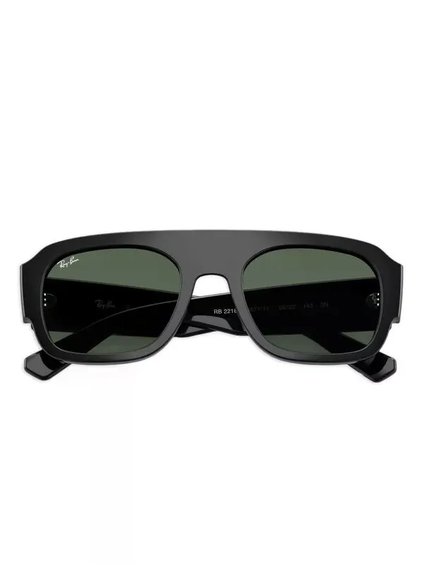 Ray-ban Shield Frame Tinted Sunglasses - Black