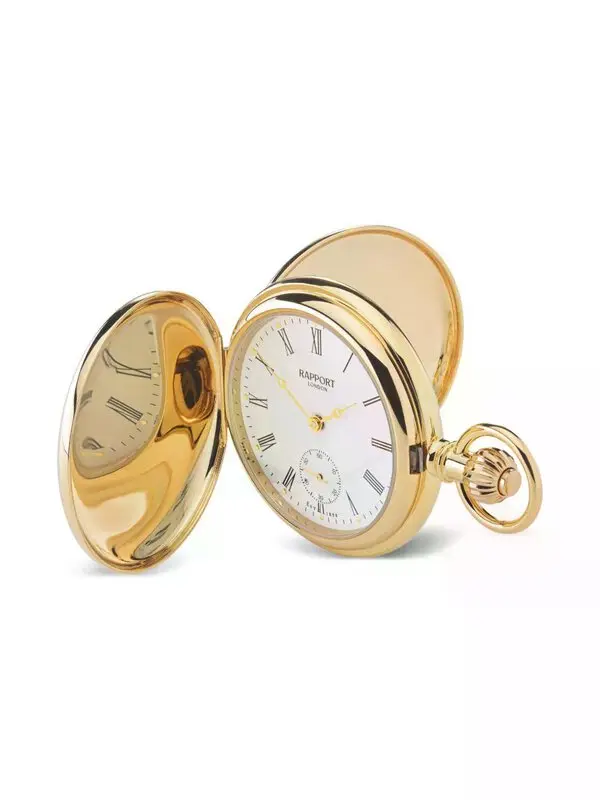 RAPPORT LONDON Double Hunter Mechanical Pocket Watch