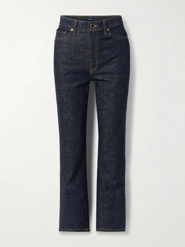 Khaite Abigail High-rise Straight-leg Jeans