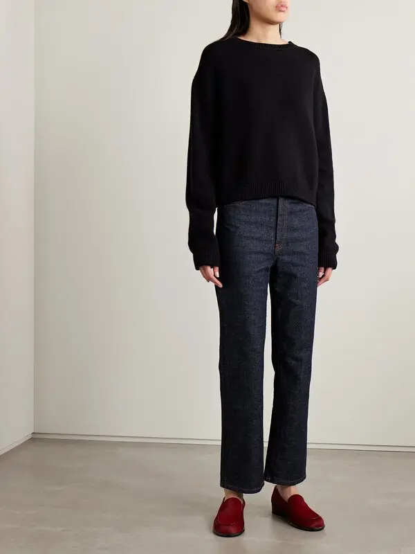 Khaite Abigail High-rise Straight-leg Jeans