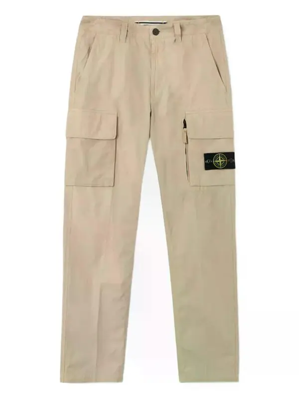 Stone Island Desert Cotton Cargo Trousers