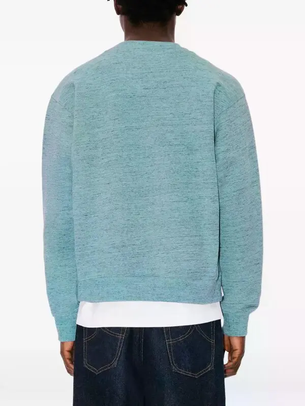 Kenzo Paris Chainstitch-embroidered Logo Sweatshirt