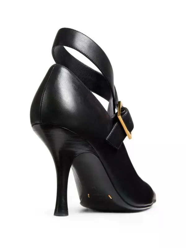 Khaite 85mm Leather Heeled Pumps