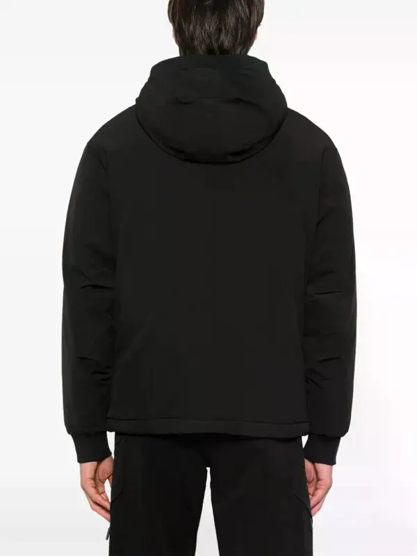 BOSS Padded Hooded Jacket With Zip Fastening