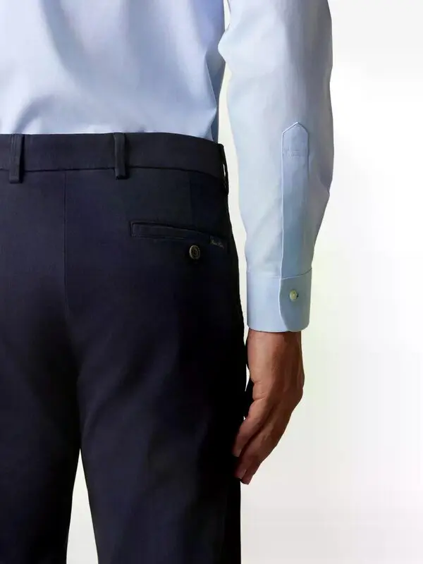 Brooks Brothers Button-fastening Trousers - Blue