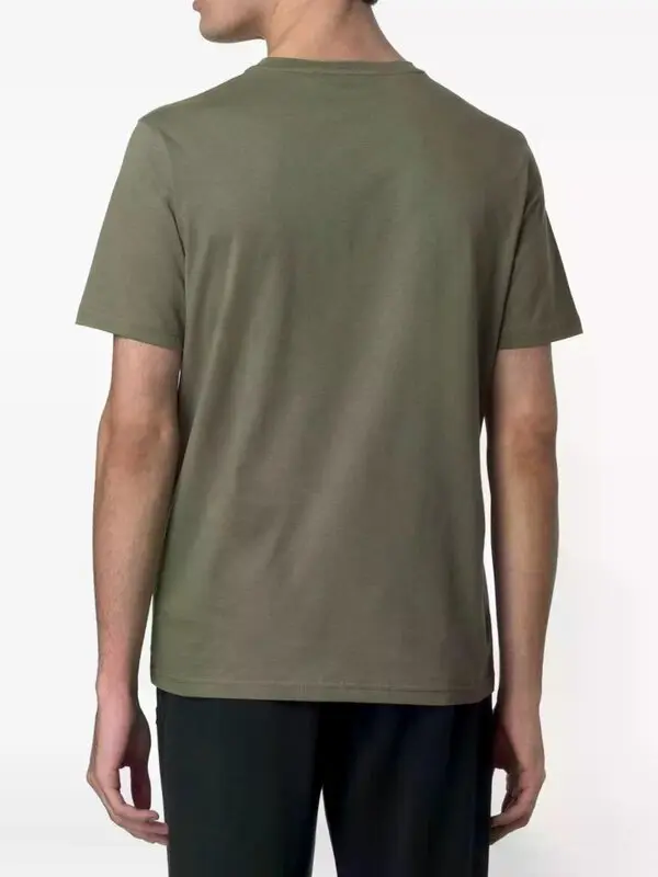 K-WAY Patch-pocket Cotton T-shirt - Green