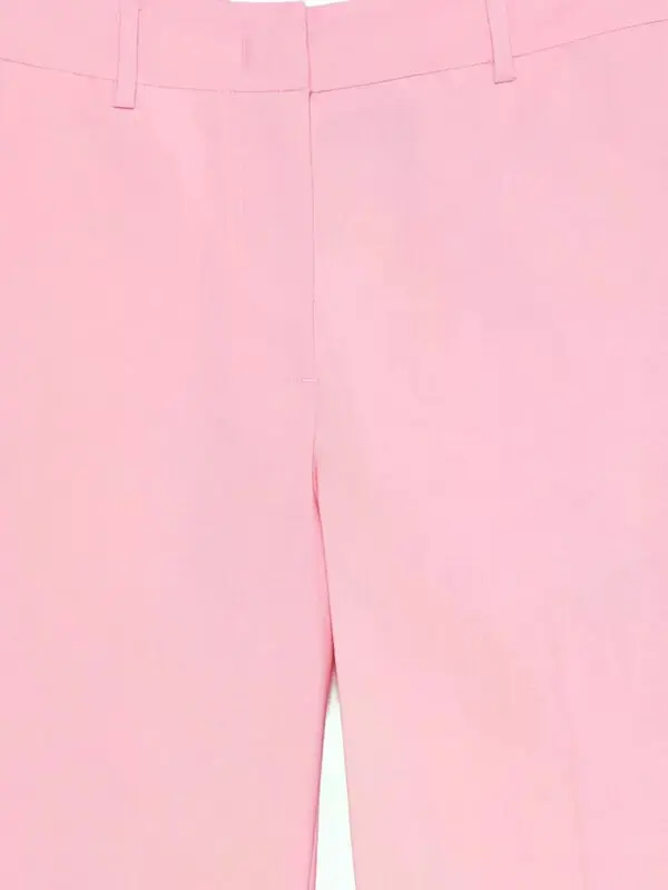 MSGM Virgin Wool-blend Wide Leg Trousers