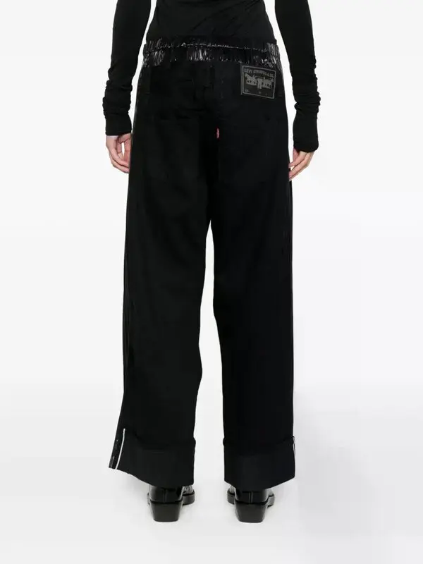Junya Watanabe Pleated Panel Denim Trousers