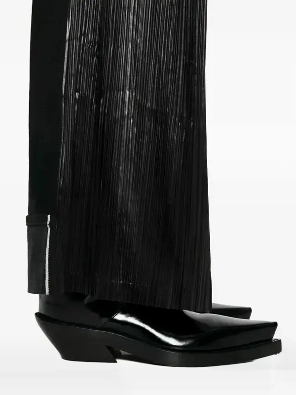 Junya Watanabe Pleated Panel Denim Trousers