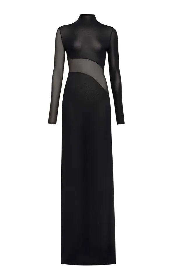 Alaïa Cutout Maxi Dress - Black