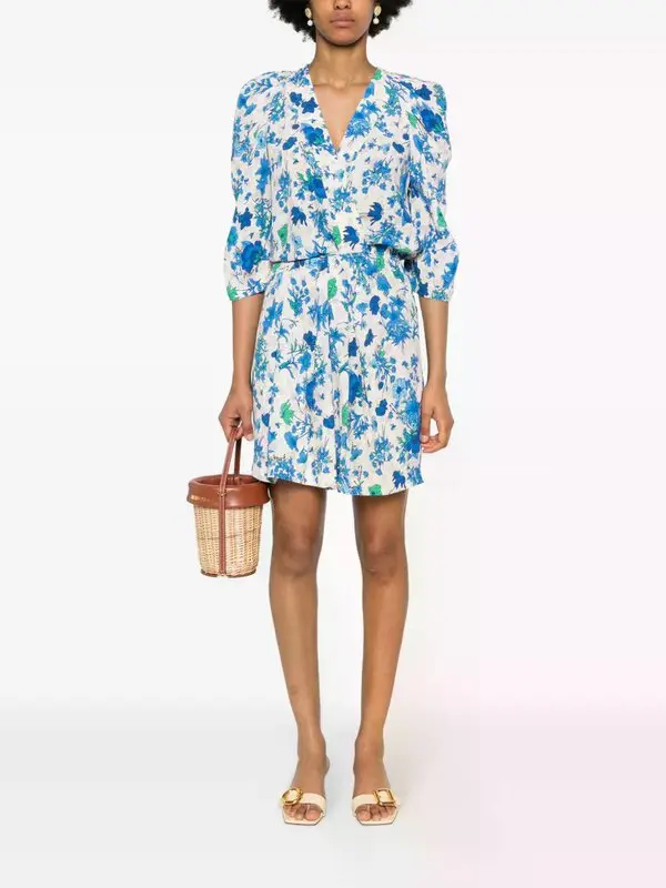 Zadig&Voltaire Ruz Floral-print Midi Dress