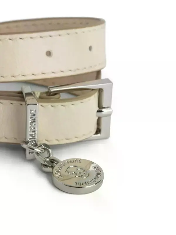 Zadig&Voltaire Sunny Double Leather Bracelet With Charm