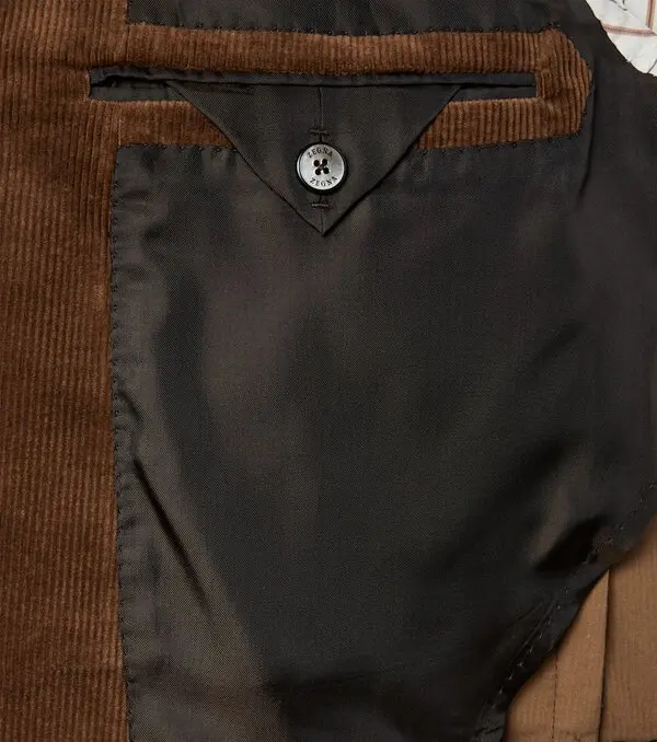 Zegna Corduroy Suit