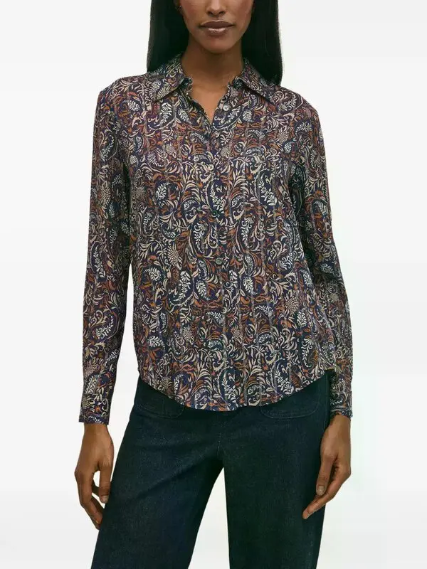 Brooks Brothers Paisley-pattern Blouse