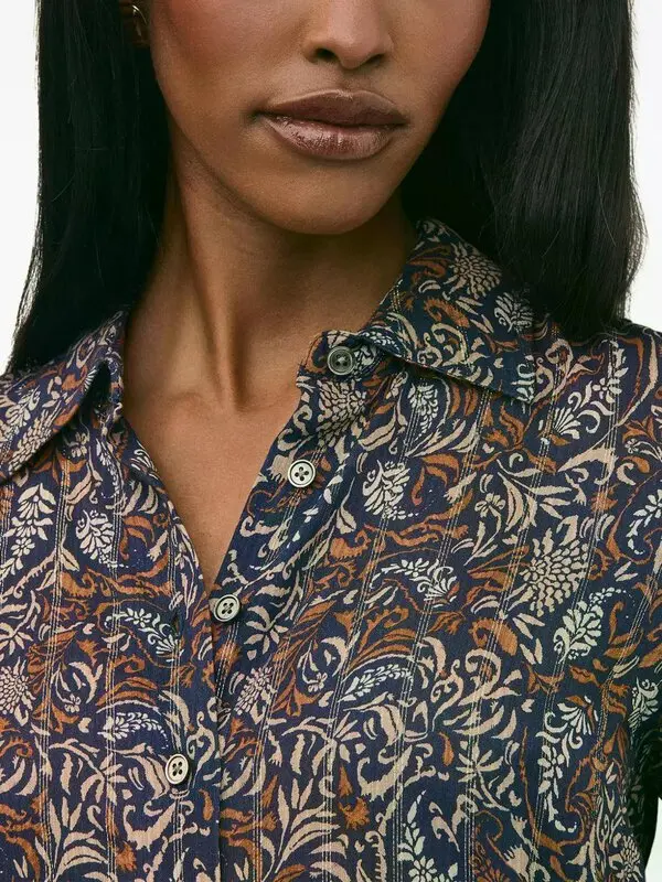 Brooks Brothers Paisley-pattern Blouse